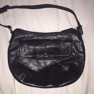 Coach | Bags | Coach Black Leather Mini Bag | Poshmark